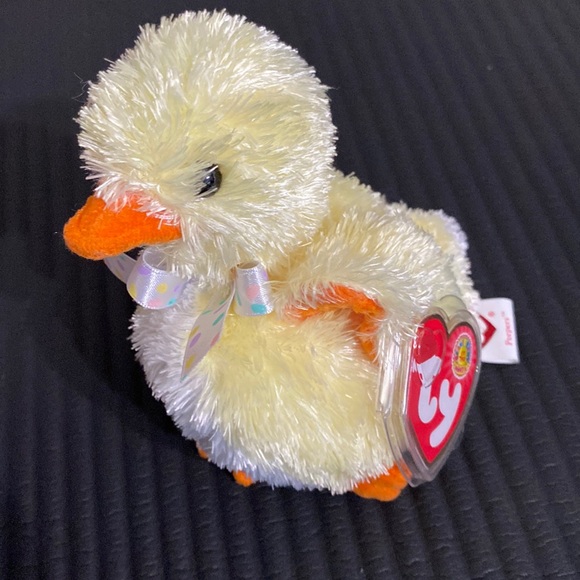 Ty | Toys | Ty Beanie Babies Baby Of The Month Peepers Yellow Chick ...